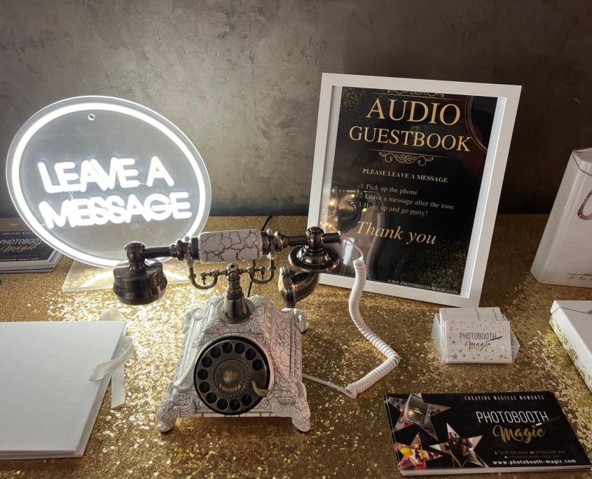 Audio Guest Book - Photo Booth Magic | Photo Booth - Cheap Photo Booth Hire